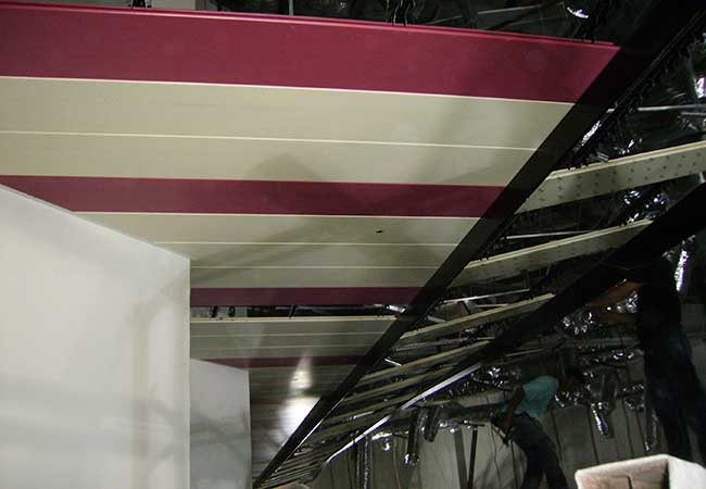 Strip Ceiling Installation For Assembly Hall - Faculty of Dentistry ...