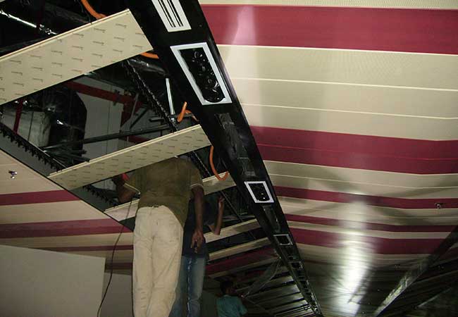 Strip Ceiling Installation For Assembly Hall - Faculty of Dentistry ...